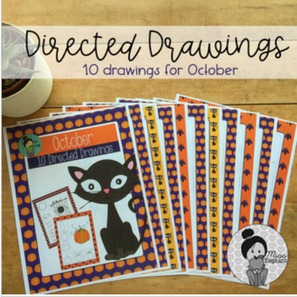 Why Directed Drawings for First Grade is so Important - Draw Calm