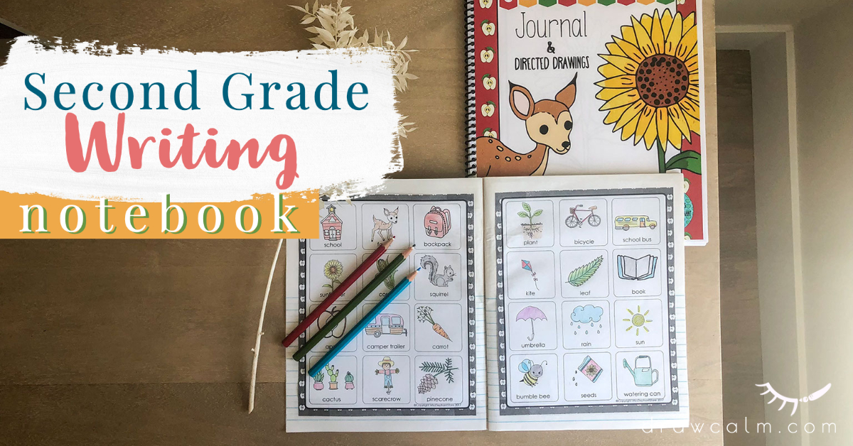 Writing Prompts for 2nd Grade : Easy to Organize Program - Draw Calm