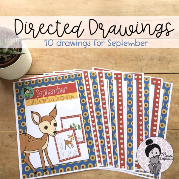 Why Directed Drawings for First Grade is so Important - Draw Calm
