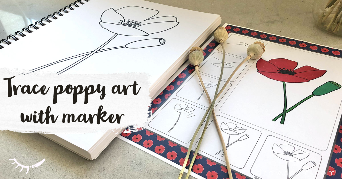 Memorial Day Art and Craft Activity for Elementary Students - Draw Calm