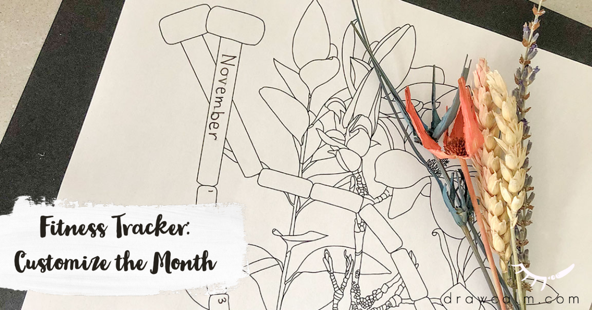 Exercise Coloring Page: Adorable Printable to Crush your Fitness Goals ...